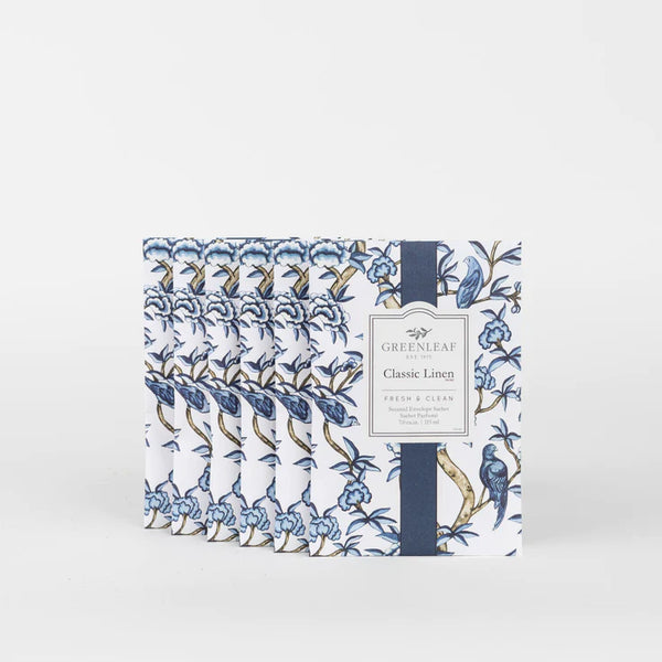 Greenleaf Slim Sachet, 5 scents - Cloz to Home