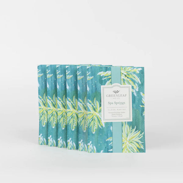 Greenleaf Slim Sachet, 5 scents - Cloz to Home